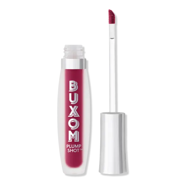 BUXOM Plump Shot Plumping And Smoothing Lip Serum Gloss With Peptides And Hyaluronic Acid - Fuschia You